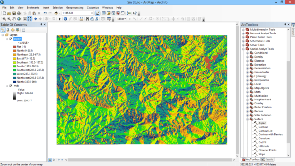 Mapa de Orientaciones con ArcGIS – GEASIG