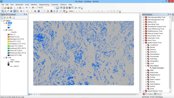 Mapa de Orientaciones con ArcGIS – GEASIG