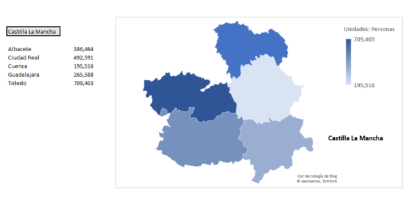 Crear un mapa en Excel | Tutoriales | GEASIG